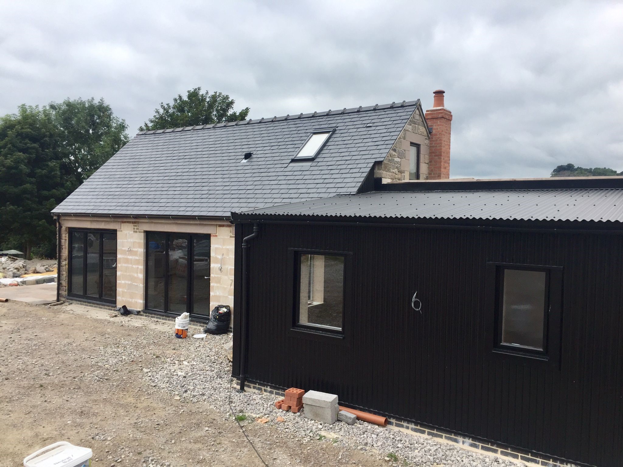 Historic Mine Building Converted to New Dwelling